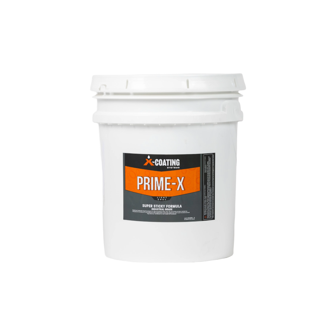 Prime X - Super Sticky Formula Gray Primer (5-gal) — X-Coating Systems