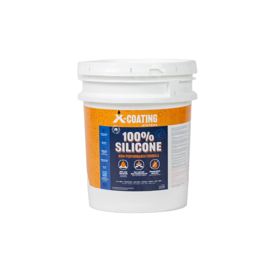 Silicone X - 100% Silicone High-Performance Formula (5-gal) — X-Coating ...